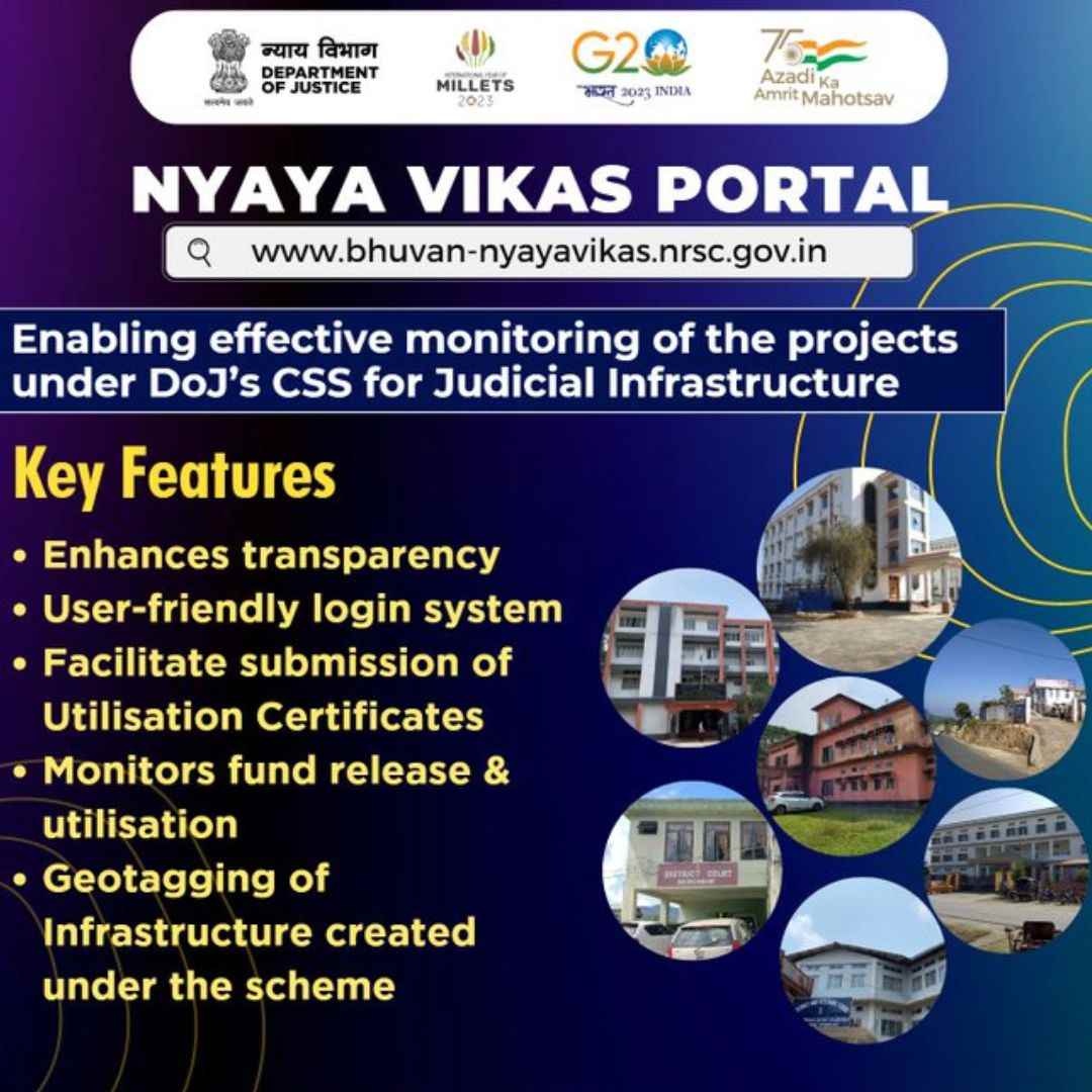 Nyaya Vikas Portal: Empowering Judicial Infrastructure Through CSS And ISRO's Technical Assistance